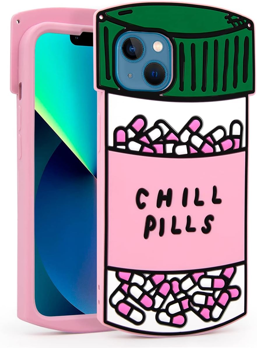 Amazon.com: Dumkery Cute iPhone 13 Case, Ice Cream iPhone 14 Case ...