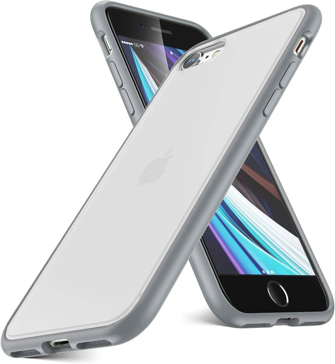 Amazon Brand - Solimo Silicone Back Case Cover for iPhone 7 / iPhone 8 ...