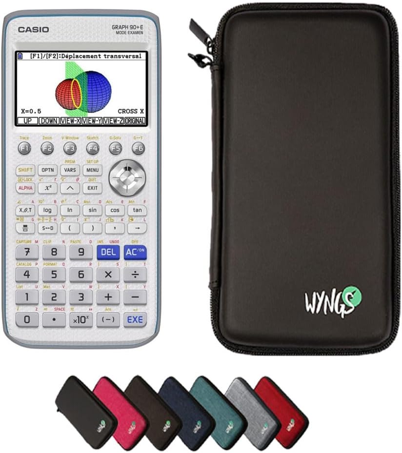 Casio Graph 35+ E Calculatrice graphique USB avec mode examen : Amazon ...