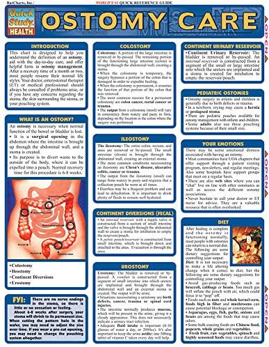 Ostomy Care (Quick Study Health): BarCharts, Inc.: 0654614205773 ...