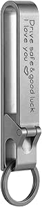 Amazon.com: BANG TI Titanium Quick Release Keychain Clip for Belt Key ...