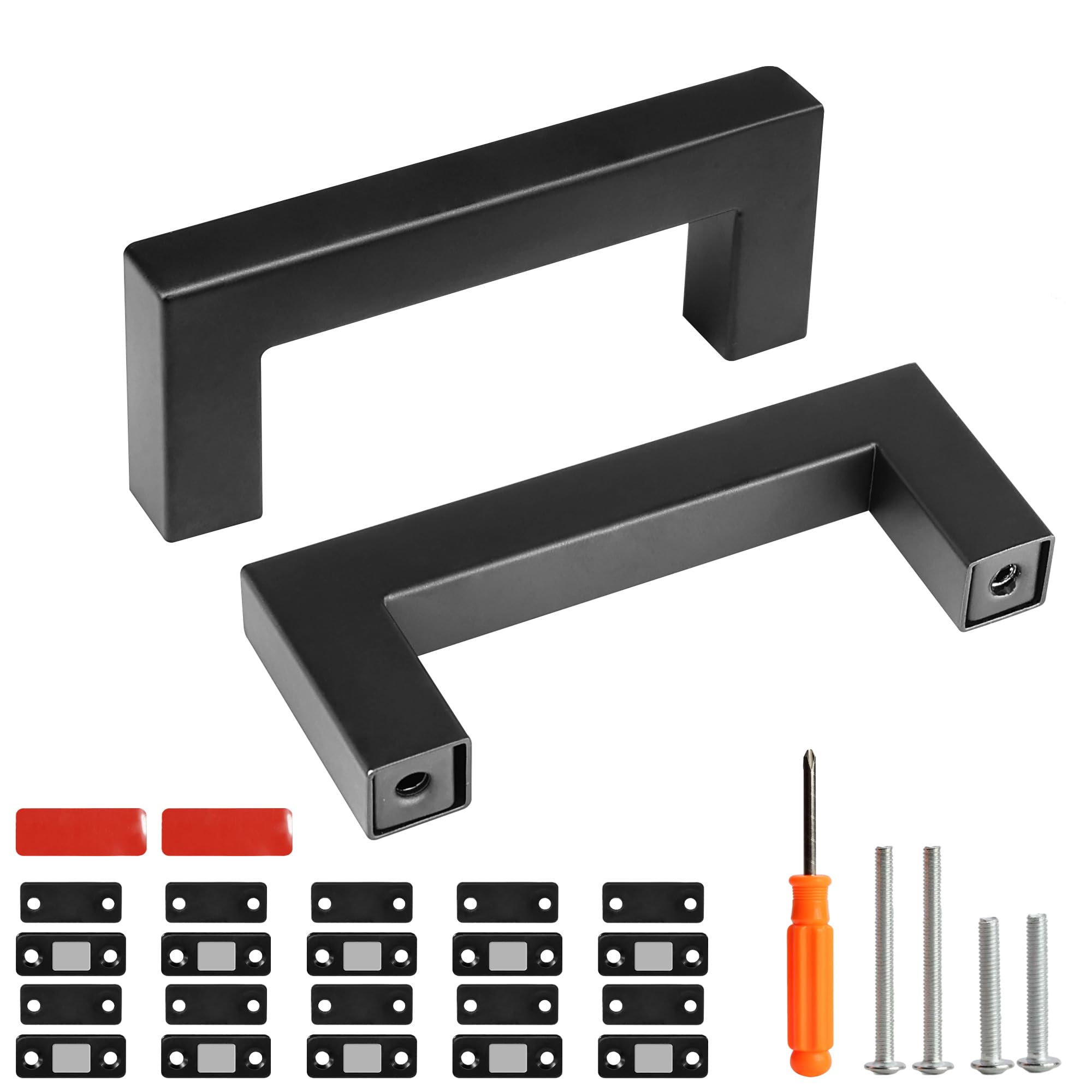 Snapklik.com : Redunest Cabinet Pulls Matte Black Cabinet Handles 10 ...
