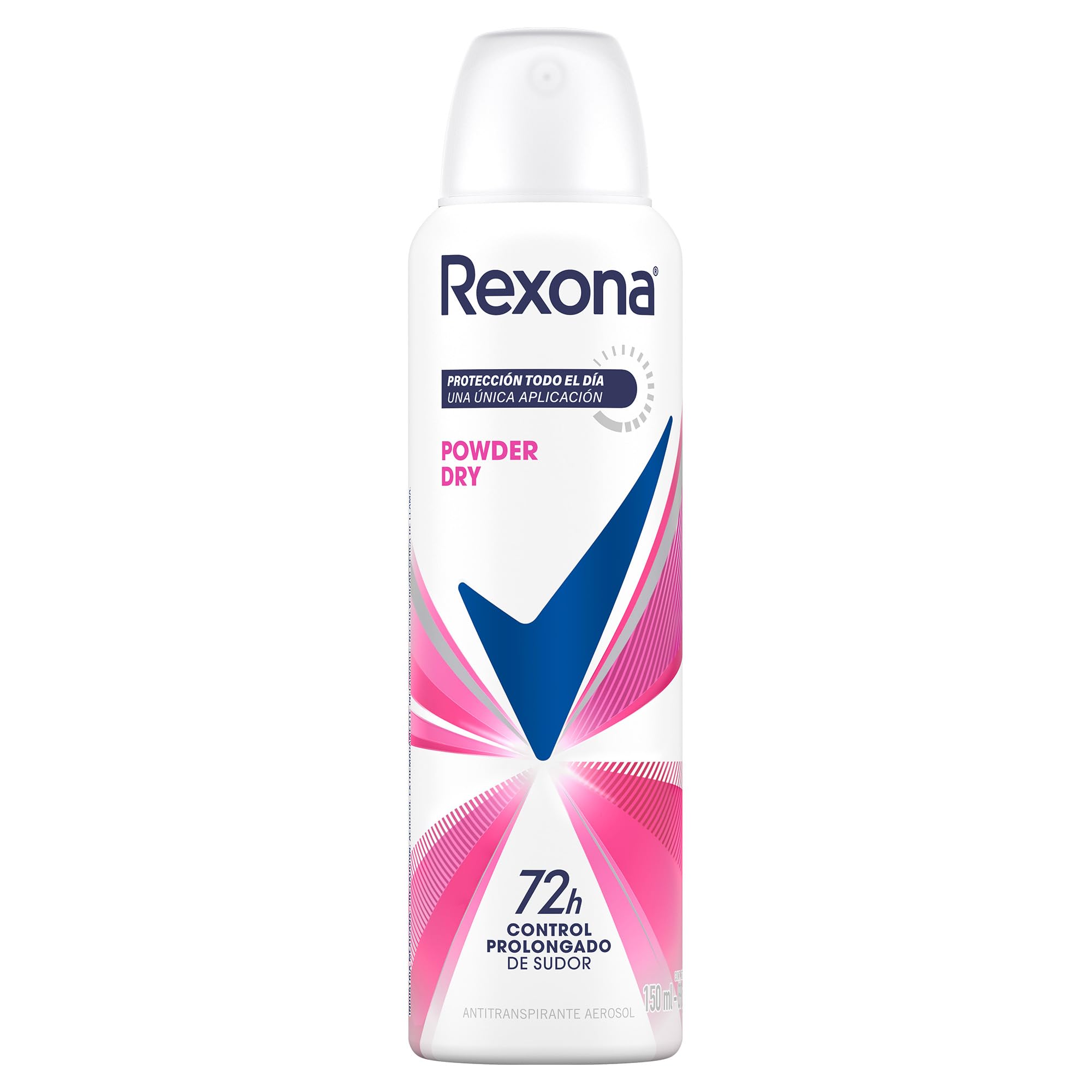 Rexona Antitranspirante Powder Dry En Aerosol Para Dama 150 ml, Pack of ...