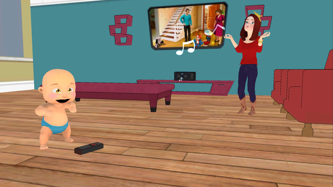 Where is your Virtual Daddy & Mommy 3D Simulator Game: Real Newborn ...