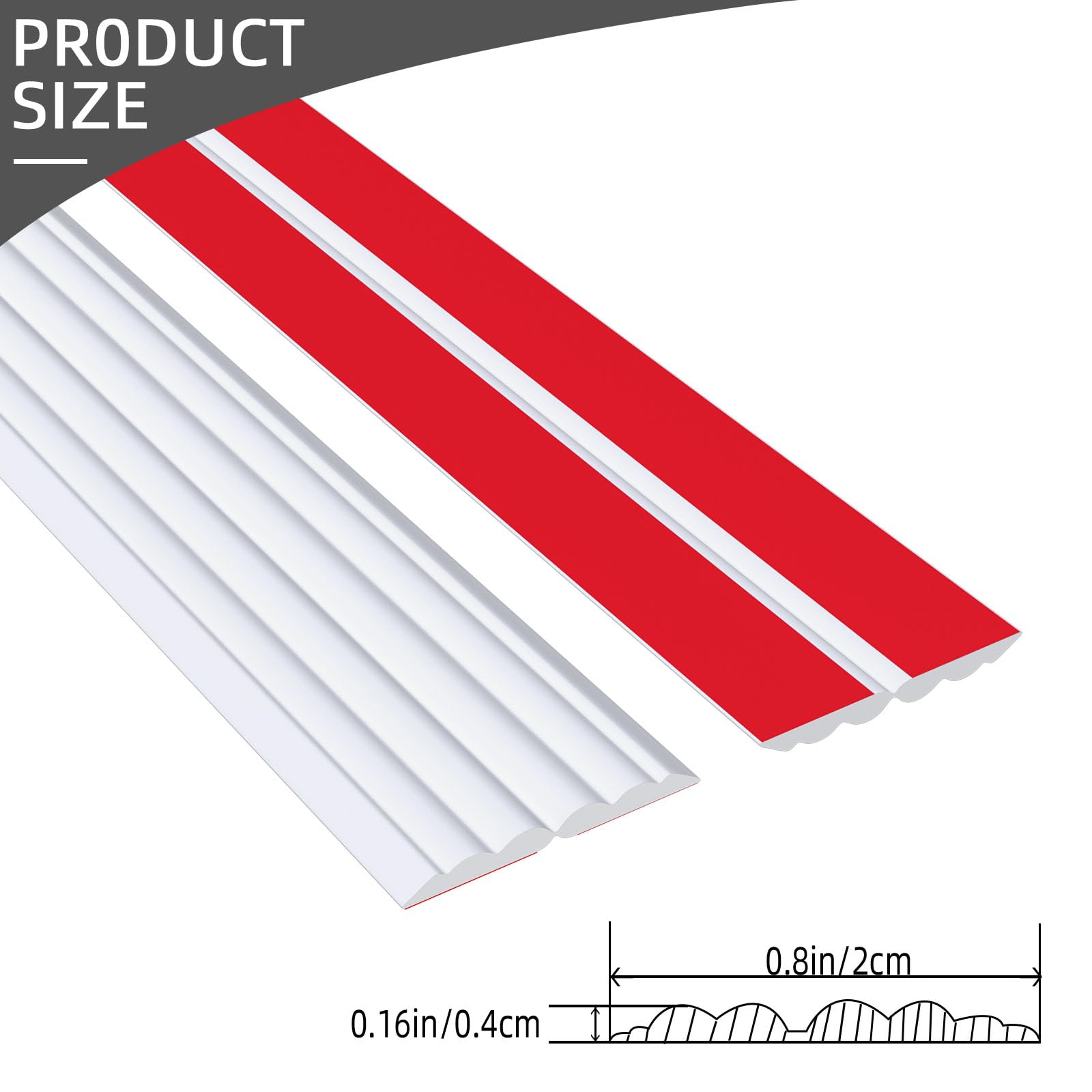 Snapklik.com : Flexible Inside & Outside Corner Trim Moulding, Peel And ...