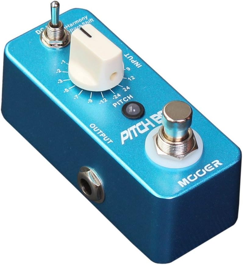 Amazon.com: MOOER Pitch Box, Blue Metal Flake Acoustic Guitar Effect ...