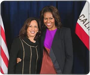 Amazon.com: Kamala Harris and Michelle Obama for America Mouse Pad Non ...