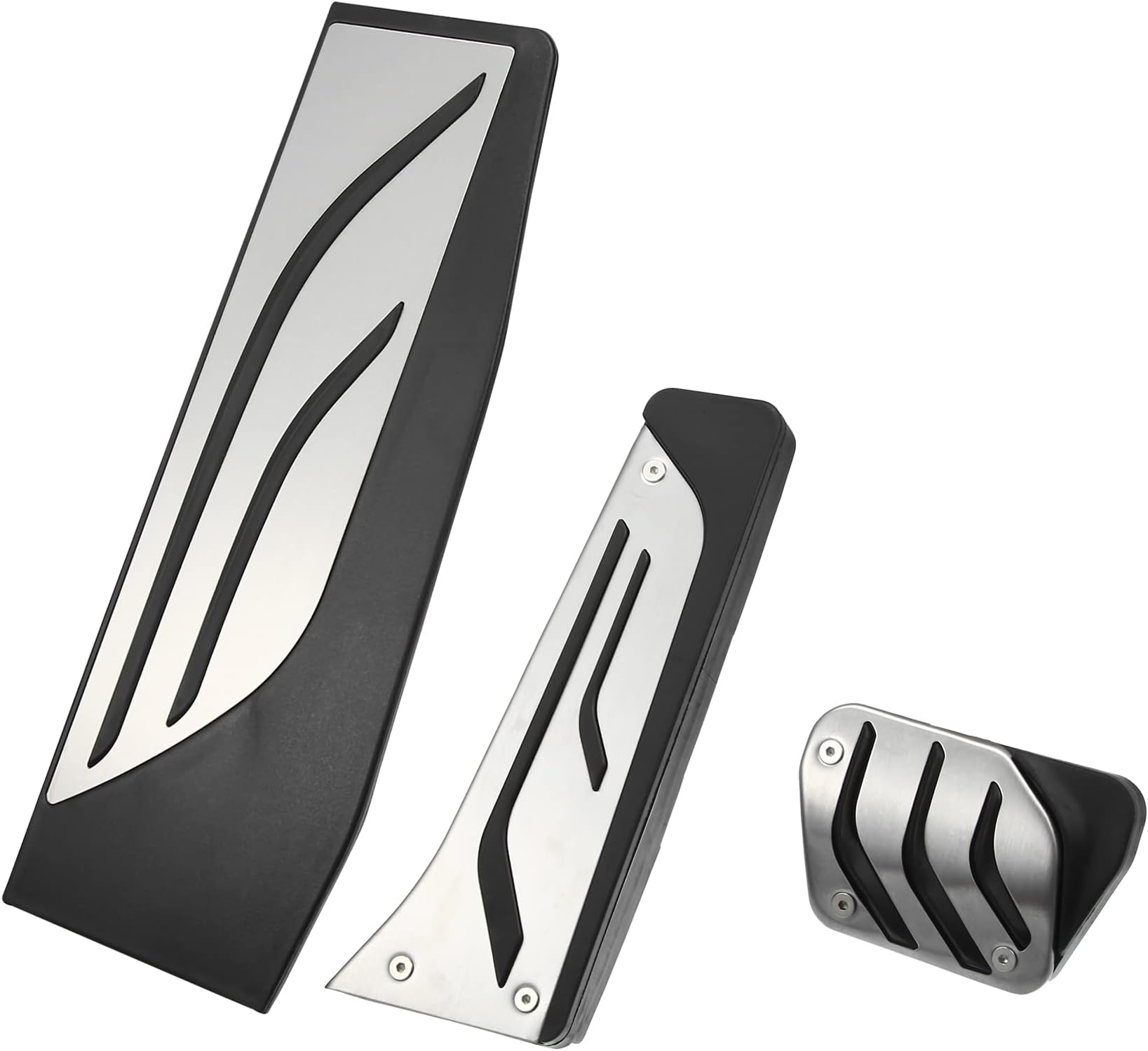 Amazon.com: X AUTOHAUX 3Pcs Accelerator Pedal and Brake Pedal Cover Set ...