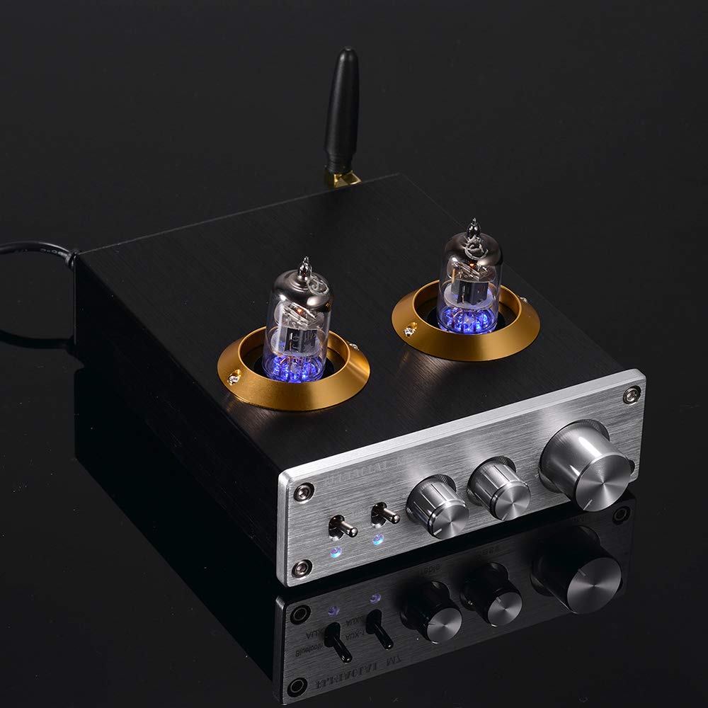 Buy Mini HiFi Digital Audio Preamplifier Stereo Preamp with Dual 6J2 ...