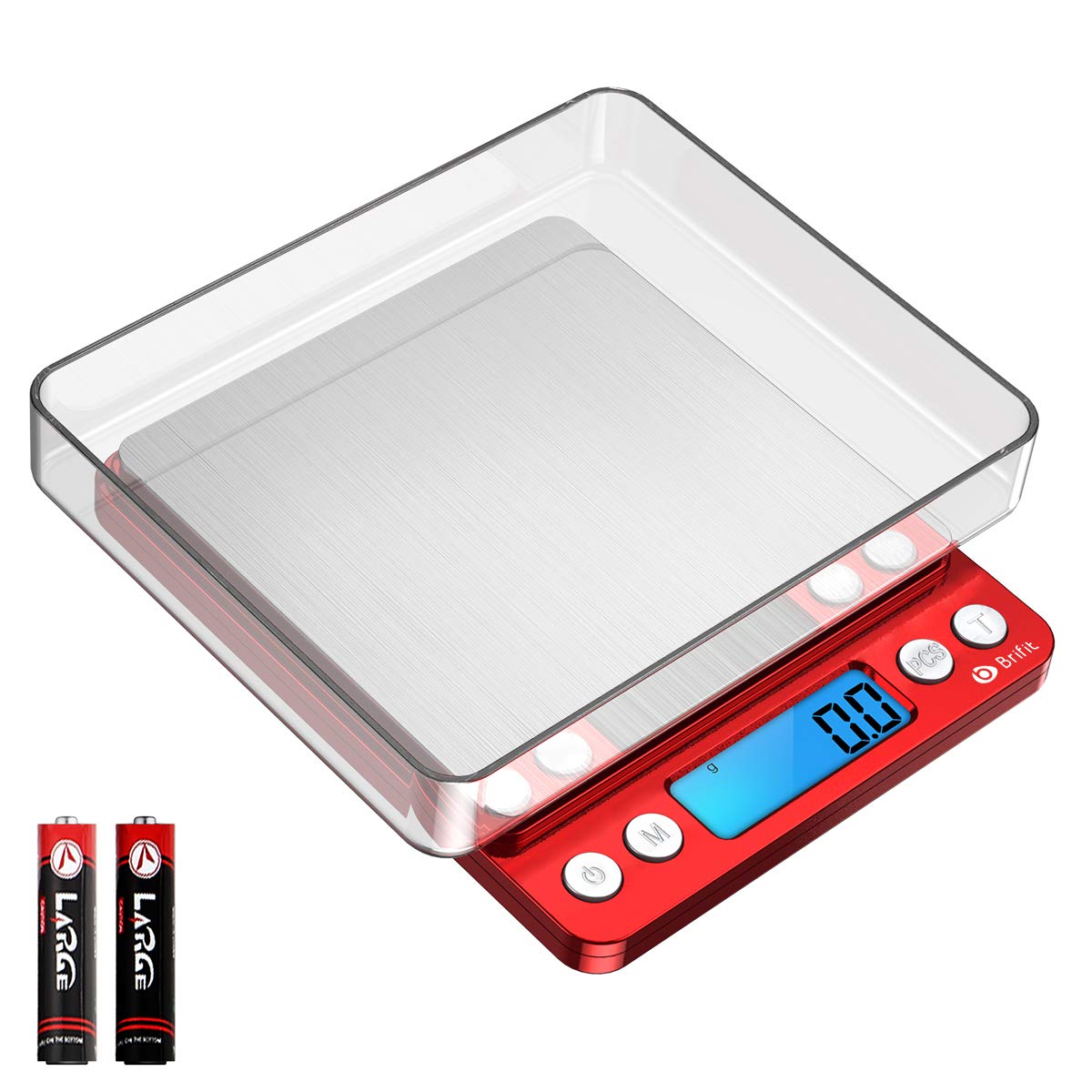 Upgraded Digital Kitchen Scale, 3000g 0.01oz/0.1g Pocket Cooking Scale ...