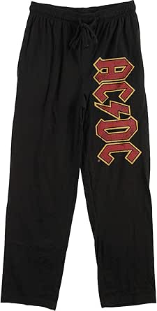 Amazon.com: AC/DC Black Sleep Pant Lounge Pants Black : Clothing, Shoes ...