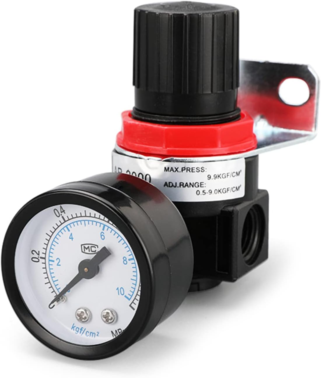 Amazon.com: YS0911 AR2000 G1/4 Thread Air Pressure Regulator Pneumatic ...