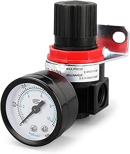 Amazon.co.jp: AR2000 G1/4 Air Pressure Reducing Valve Compressor ...