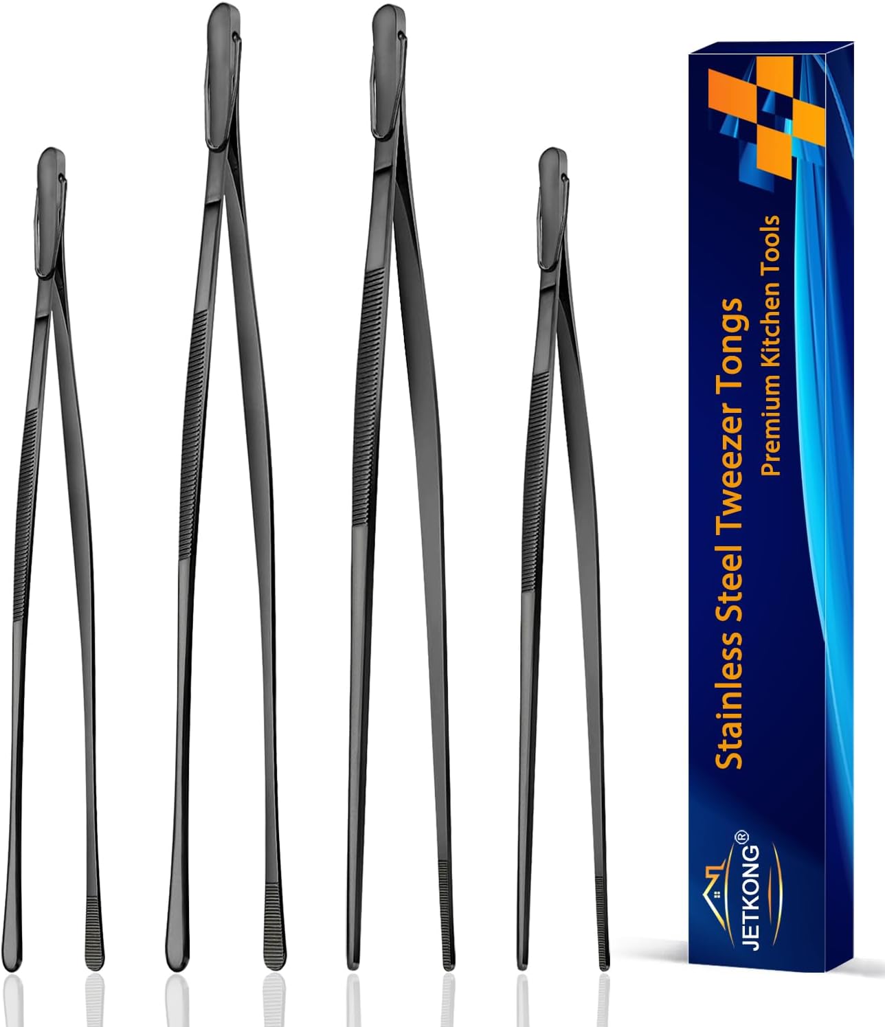 Amazon.com: 8-CREW KITCHEN Chef Tweezers - 3 Stainless Steel 8 ...