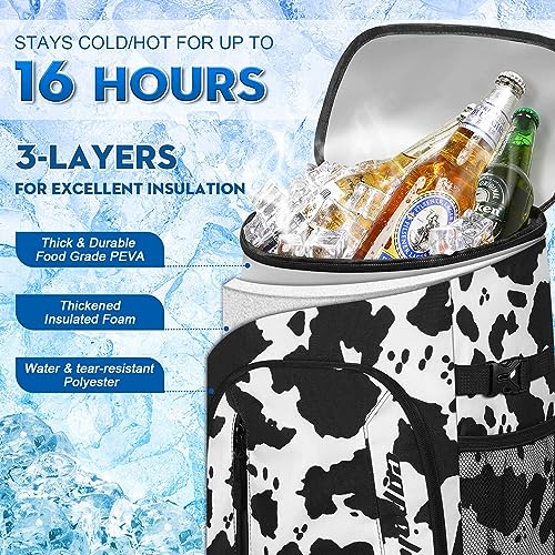 Snapklik.com : Cooler Backpack 30 Cans, Insulated Backpack Cooler Leak ...