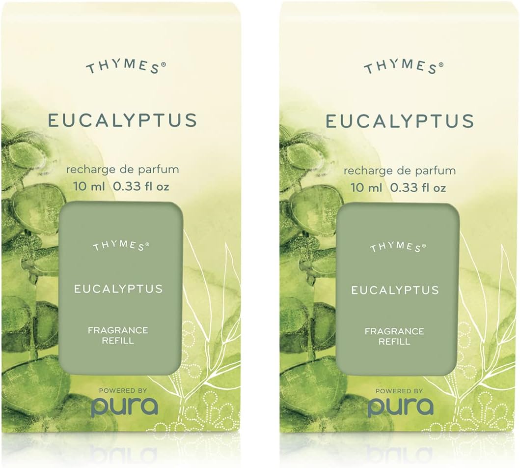 Amazon.com: Thymes Eucalyptus Pura Smart Home Plug-in Diffuser Refills - Pack of 2 : Health ...