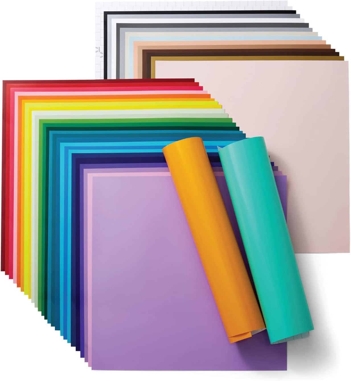 Cricut Premium Vinyl Value Pack, Variety – Removable (40 ct) : Amazon ...