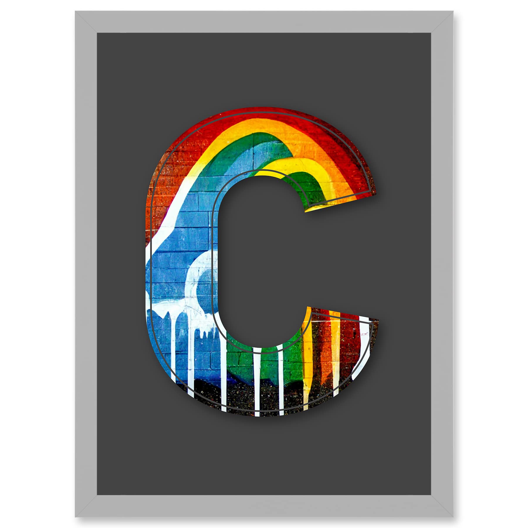 Letter C In Graffiti