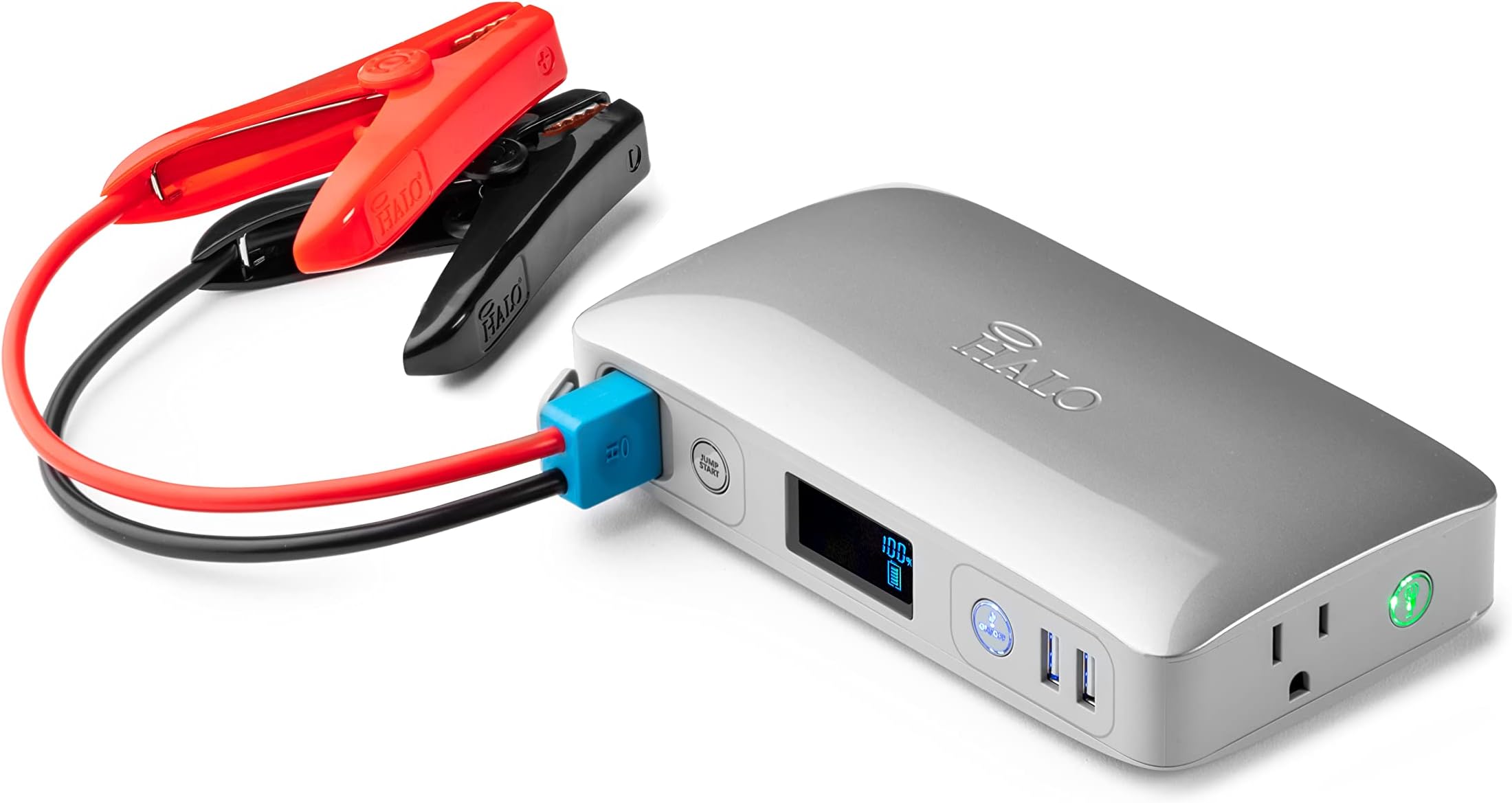 Amazon.com: HALO Bolt Ultimate 2.0, Portable Vehicle Jump Starter with ...