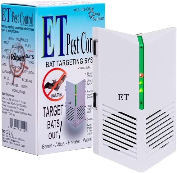 Amazon.com: ET Pest Control (Bat targeting system) : Patio, Lawn & Garden