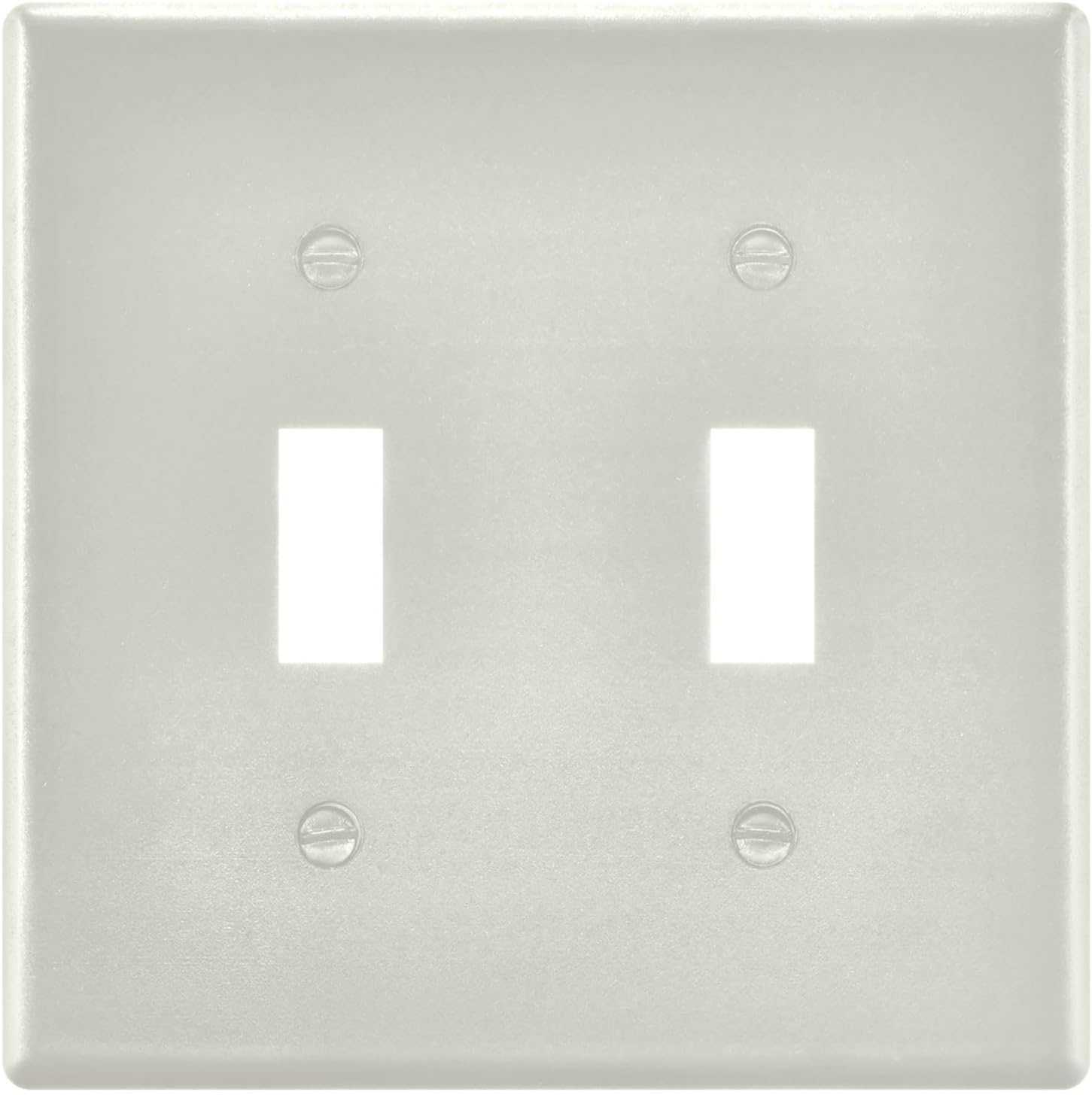 Pfrewn 2 Gang Wall Plate Cover Ivory Double Light Switch Cover Outlet ...