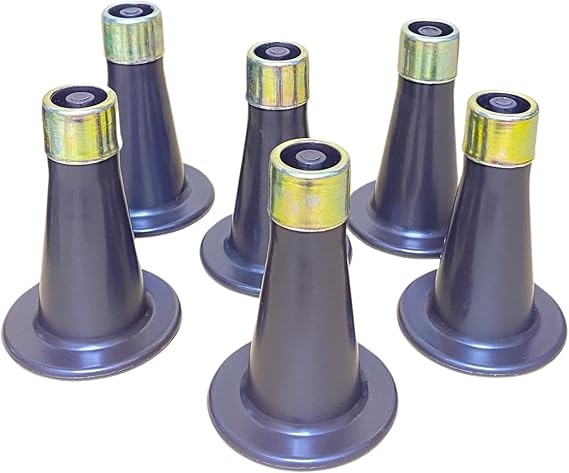 Amazon.com: ELEPFEET 6PCS Heavy Duty Bed Frame Legs. Plastic ...