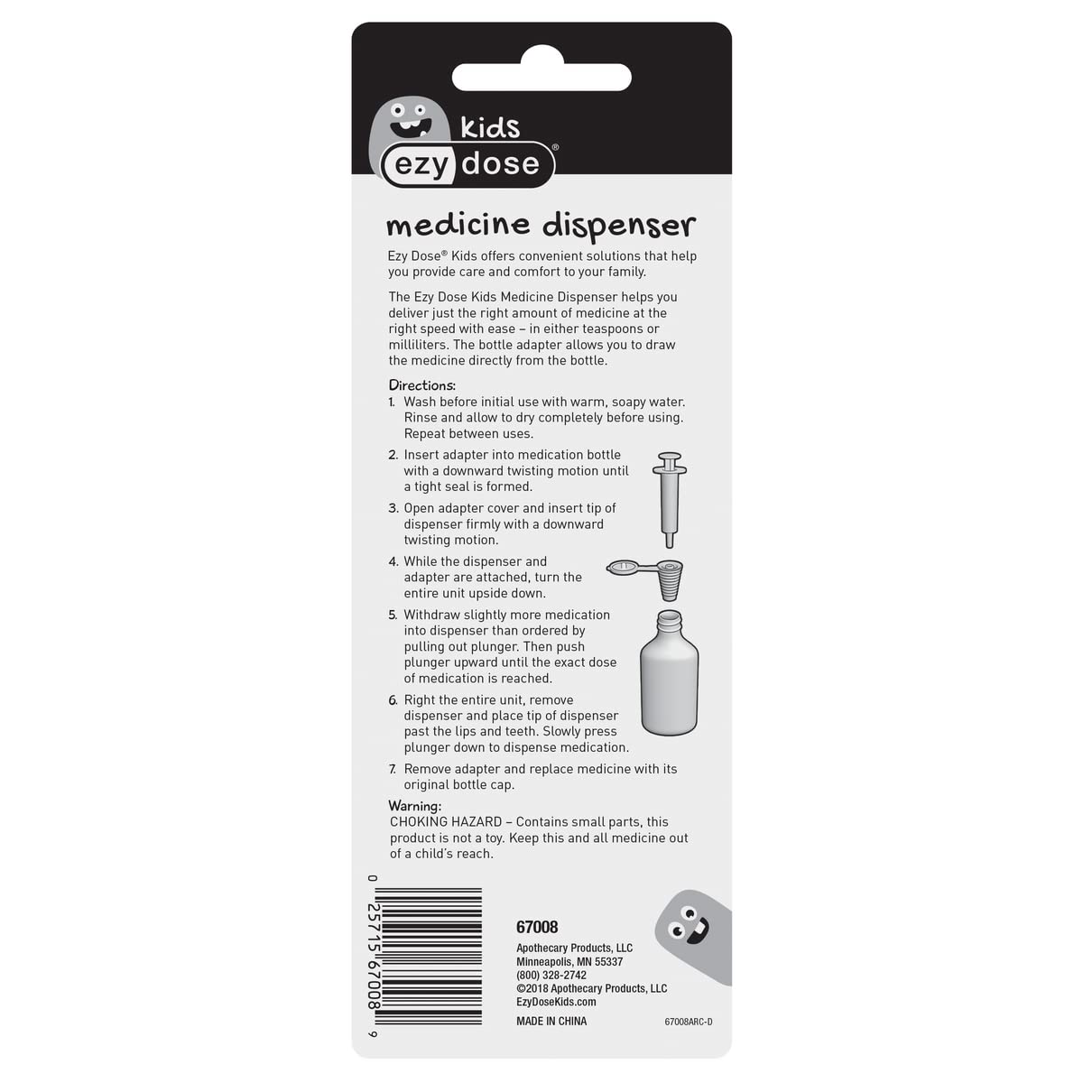 Snapklik.com : EZY DOSE Kids Baby Oral Syringe & Dispenser Calibrated For Liquid Medicine