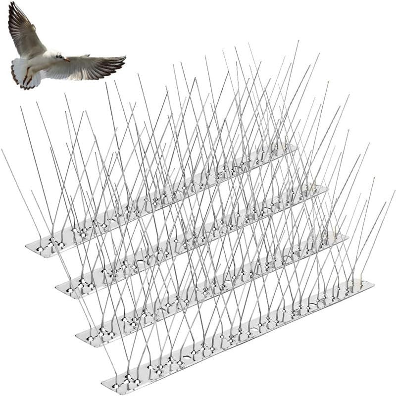 Bird Spikes,Stainless Steel Bird Spikes Pigeon Deterrent Fence Spikes ...