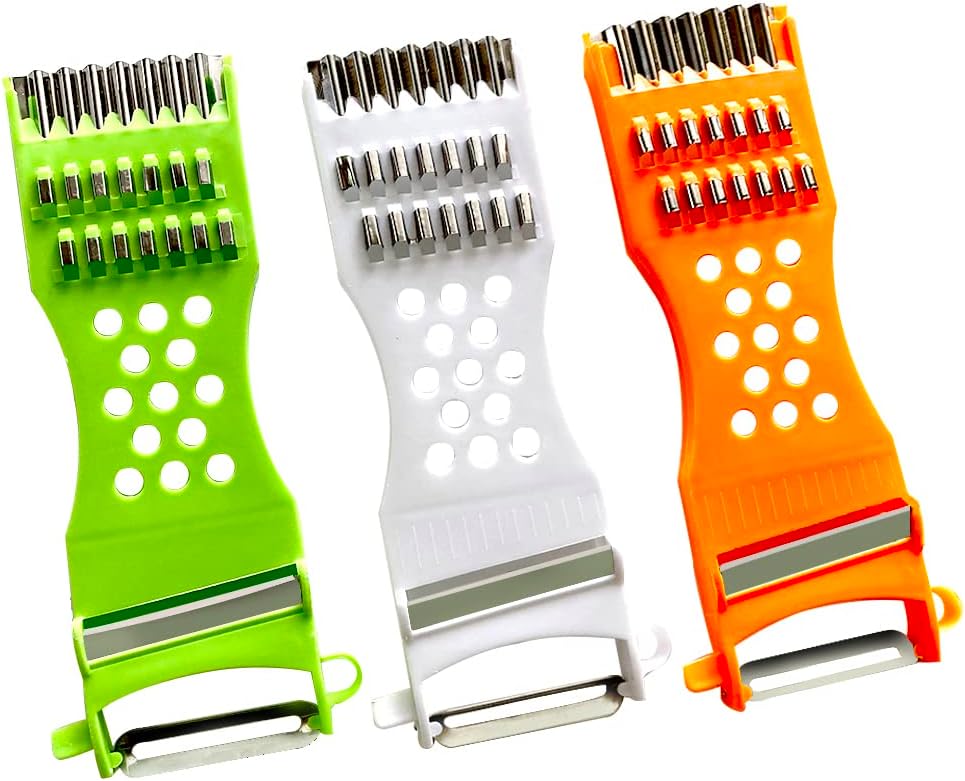 Amazon.com: Aliotech 3PCS 5 in 1 handheld Plastic Multifunction Kitchen ...