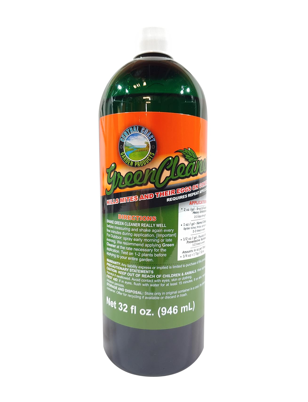 Amazon.com: Central Coast Garden Green Cleaner 32 Ounce Quart : Patio ...