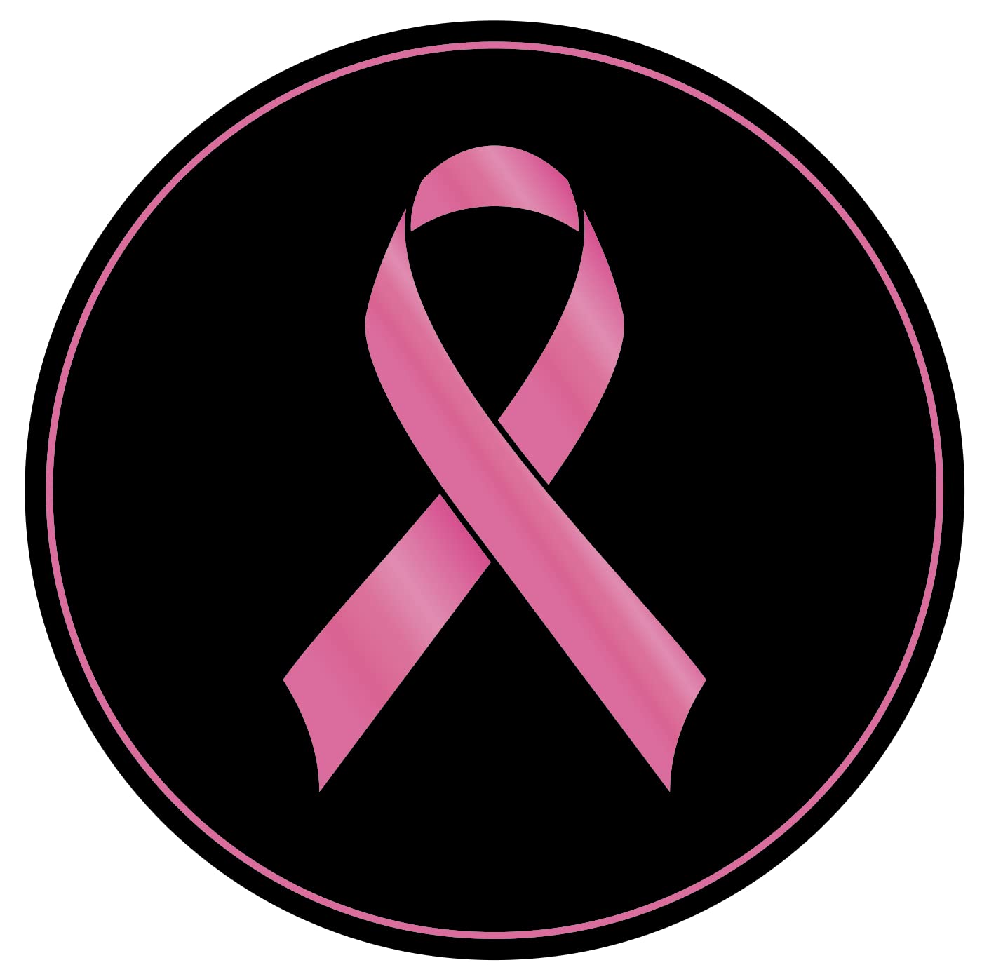 Black Ribbon Cancer Symbol