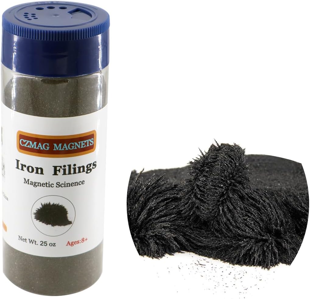 Amazon.com: Magnetic Iron Powder Filings Sand for Magnet Education ...