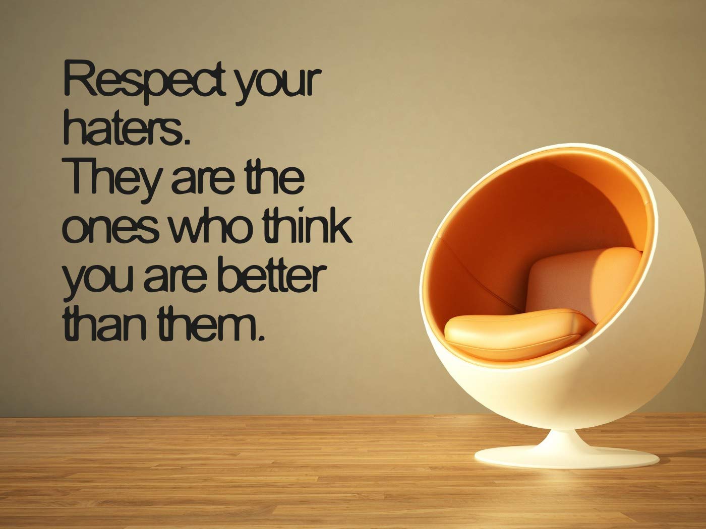 Amazon Vinyl Sticker Quote Phrase Respect Your Haters They Are The amazon-vinyl-sticker-quote-phrase-respect-your-haters-they-are-the
