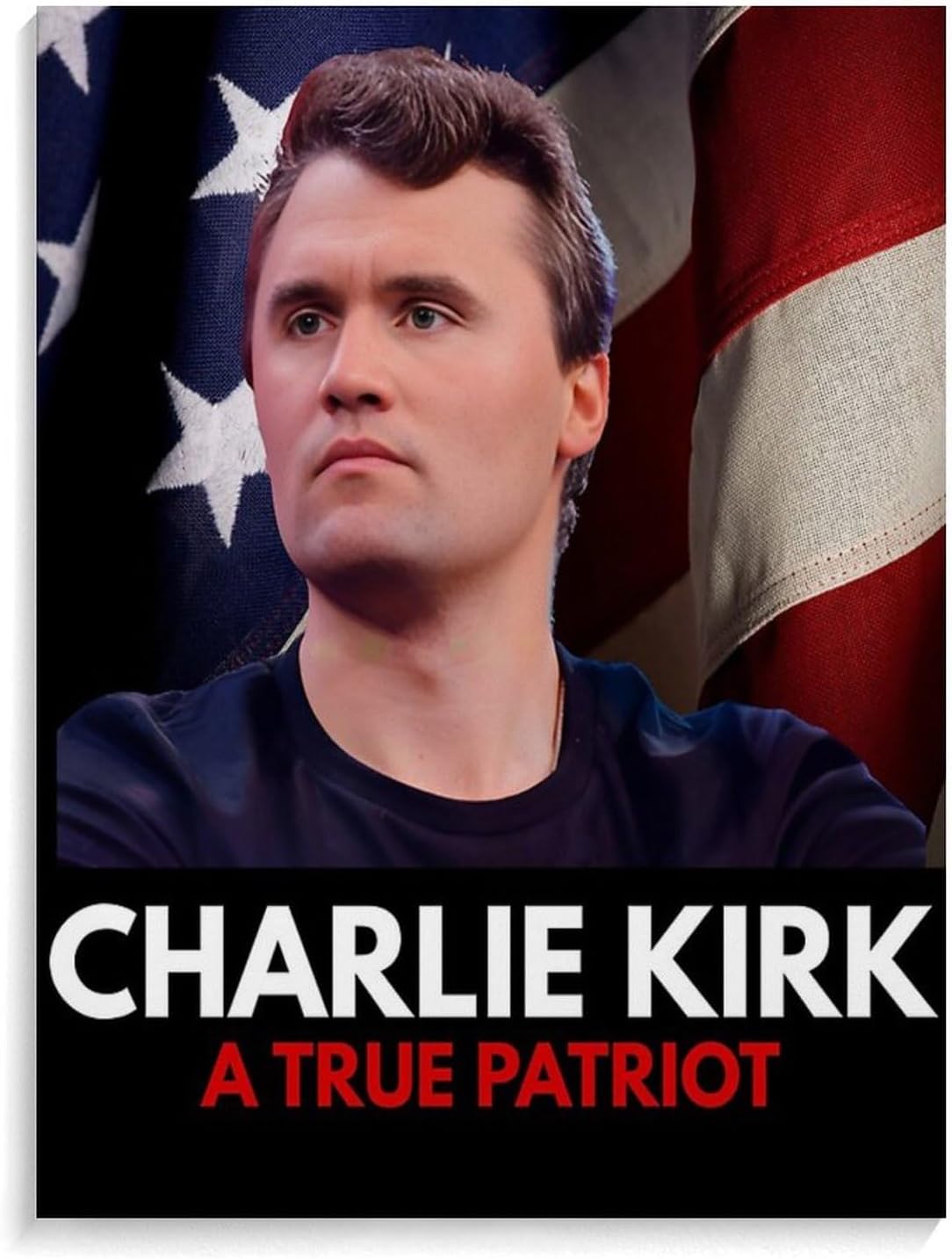 Amazon.com: Charlie Kirk Poster Art (15) Canvas for Living Room Bedroom ...