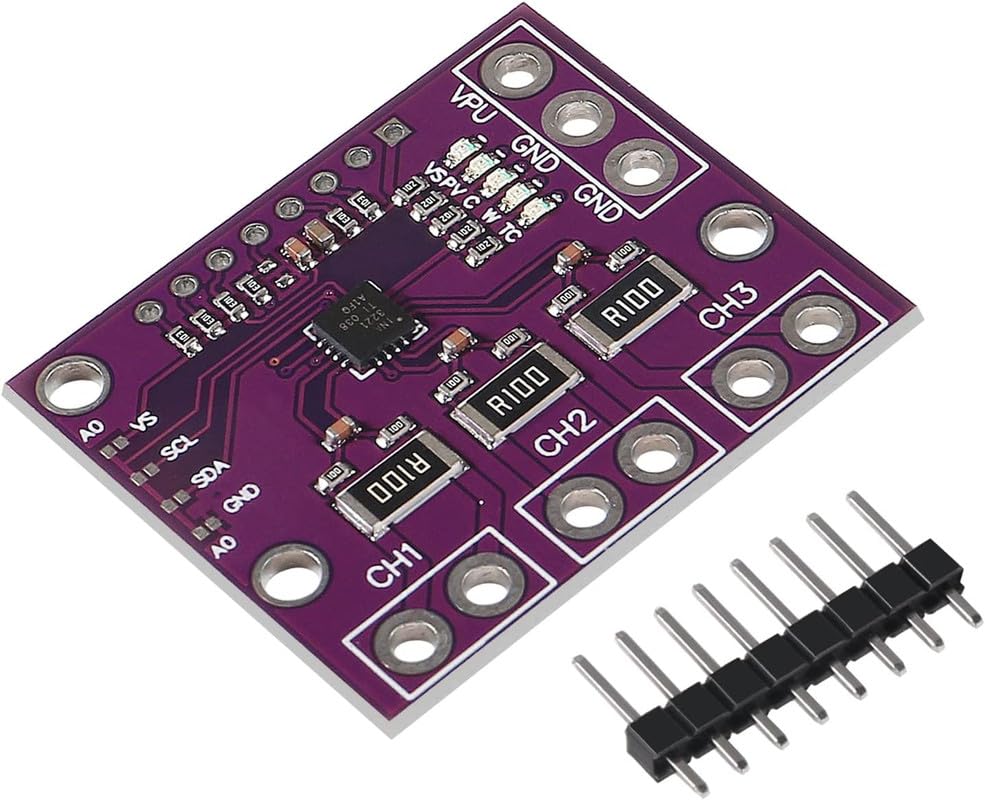 IDUINO INA3221 Triple-Channel Shunt Current Voltage Monitor Sensor ...