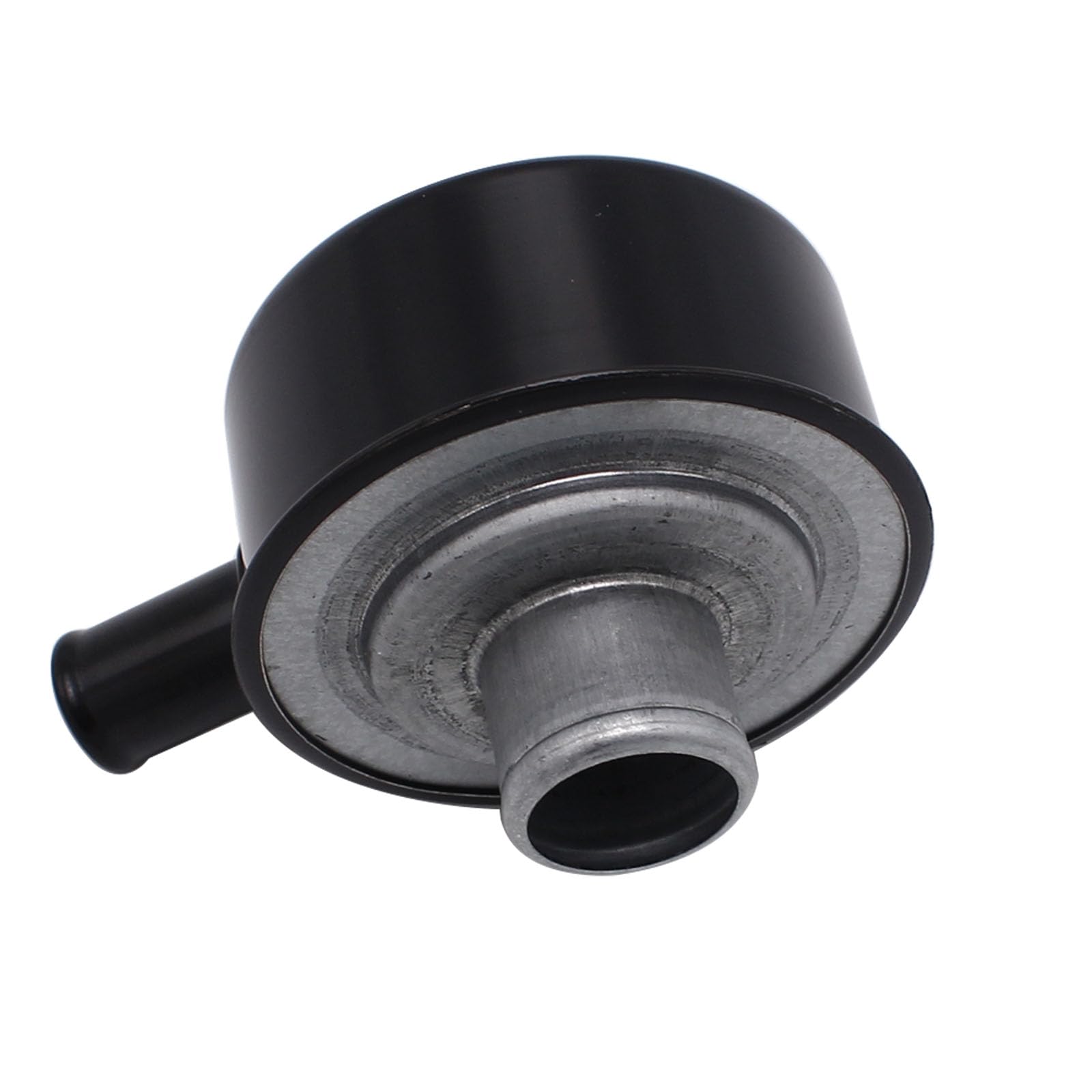 Snapklik.com : Black Steel Valve Cover Breather Push In Style Breather ...
