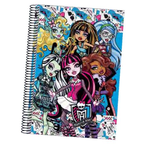 Monster High - Spiral Bound Notebook Be Monster (in A4): Amazon.com: Books