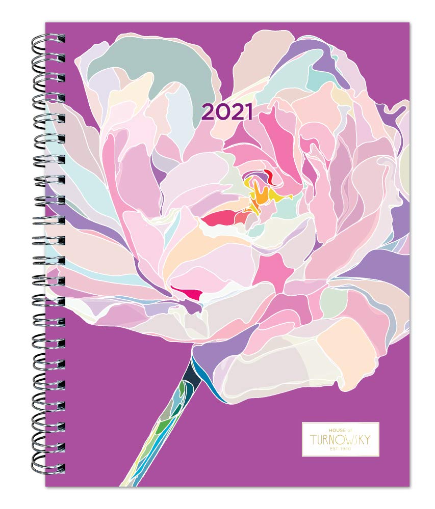 House of Turnowsky 2021 6 x 7.75 Inch Columbia Road Weekly Desk Planner ...