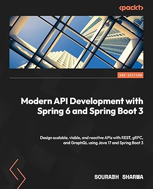 Modern API Development with Spring 6 and Spring Boot 3: Design scalable ...