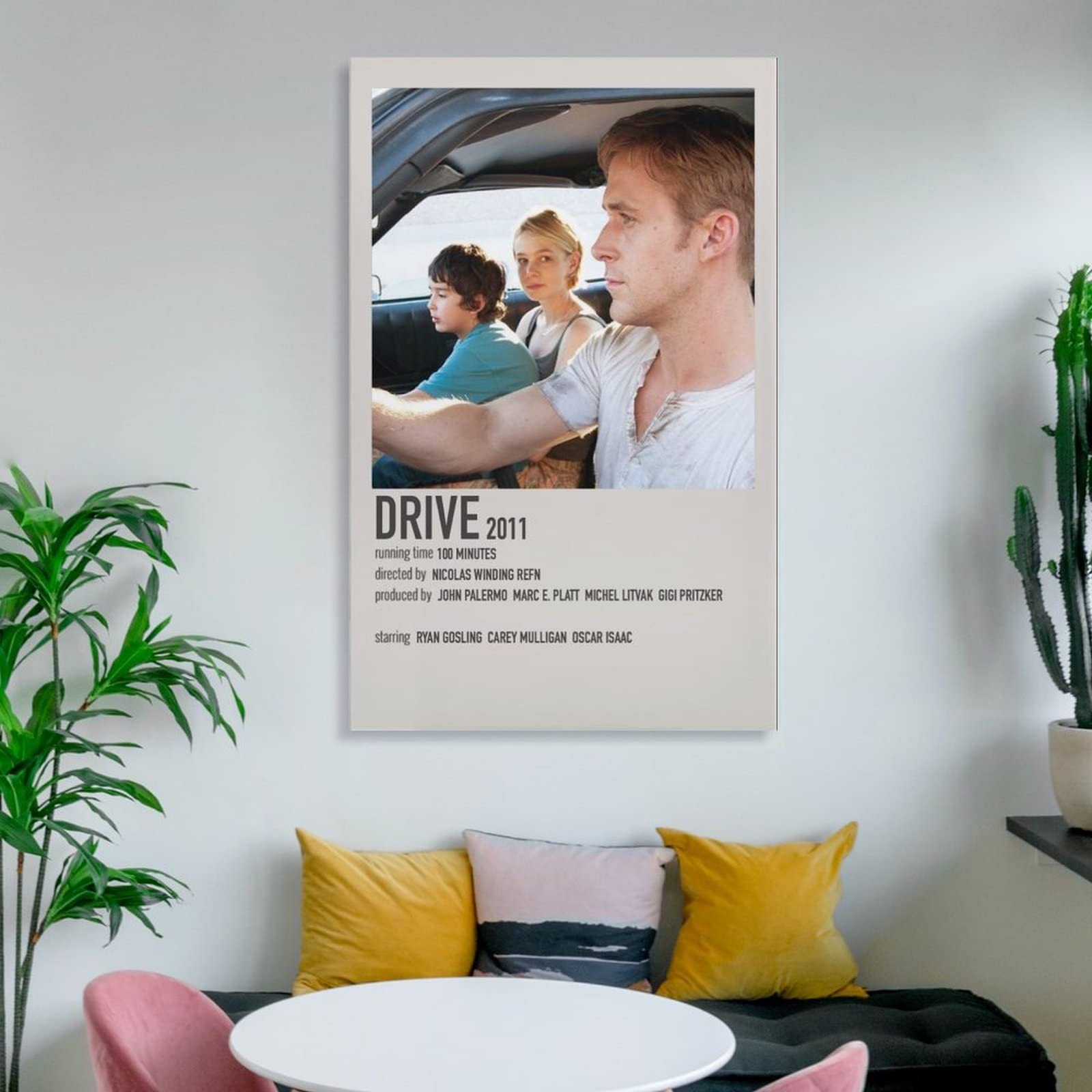Drive Movie Poster Minimalist Alternative Movie Poster For Mulholland