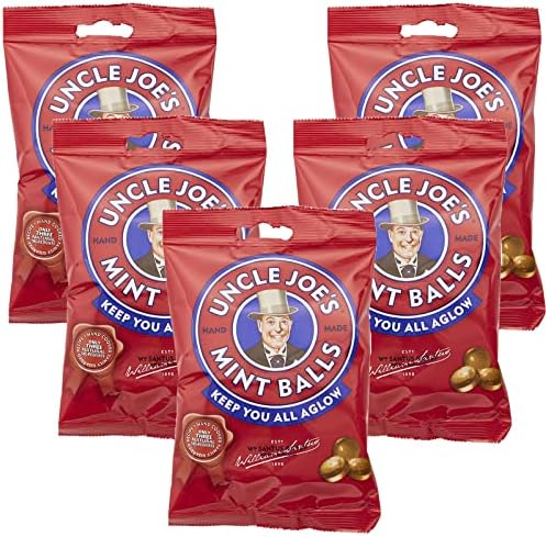 Amazon.com : Uncle Joe's Mint Balls | Handcrafted British Candy | with ...