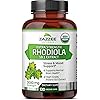 Amazon.com: Rhodiola Rosea Supplement 500mg, 120 Vegan Capsules (Third ...