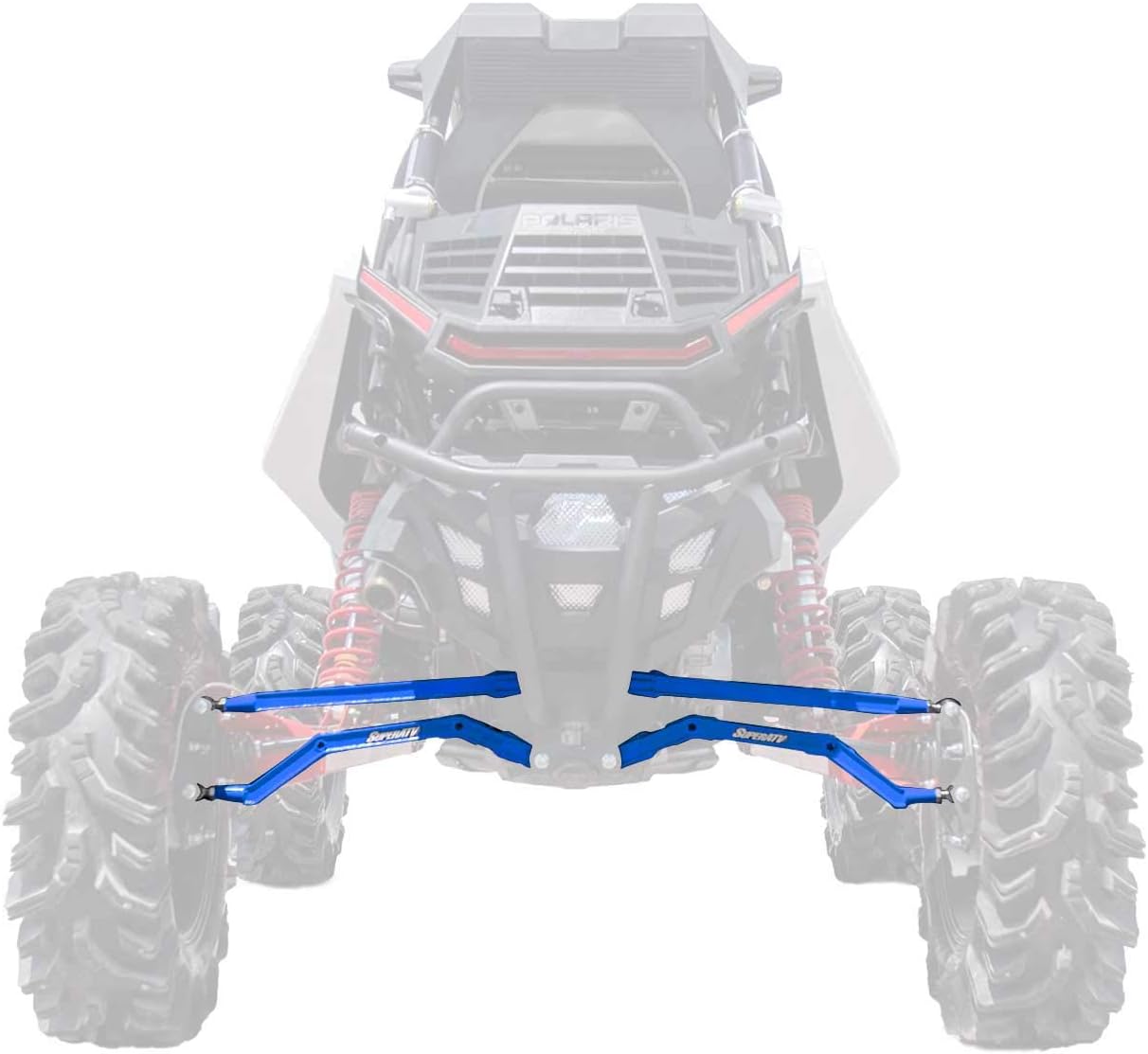 Amazon.com: SuperATV Heavy Duty High Clearance Boxed Rear Radius Arms ...