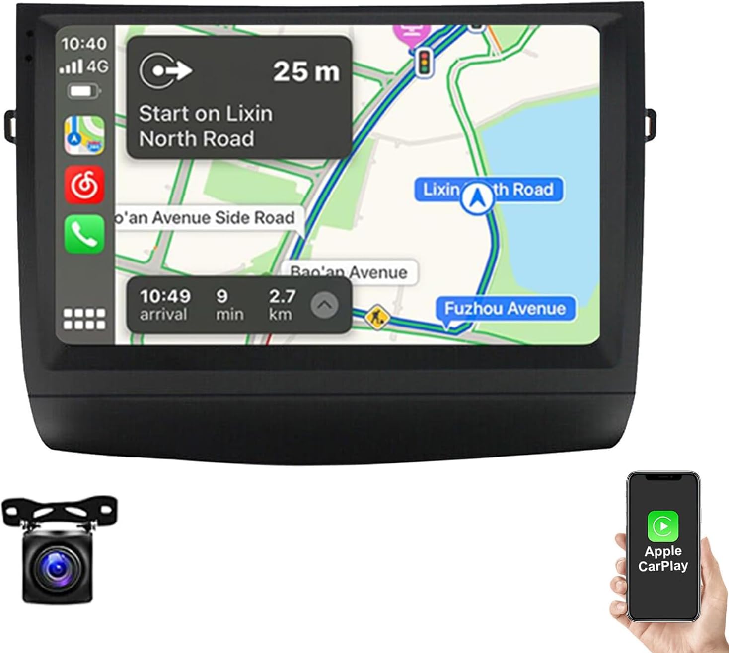 Amazon.com: Hiolpen 9 inch Touchscreen Car Stereo for Toyota Prius 2003 ...