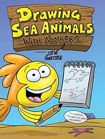 Drawing Sea Animals With Numbers: Steve Harpster, Elizabeth Neal, Steve ...