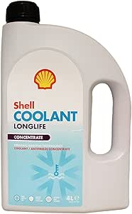 Shell Red Antifreeze Concentrate Longlife OAT Coolant 4 Litre 4L ...
