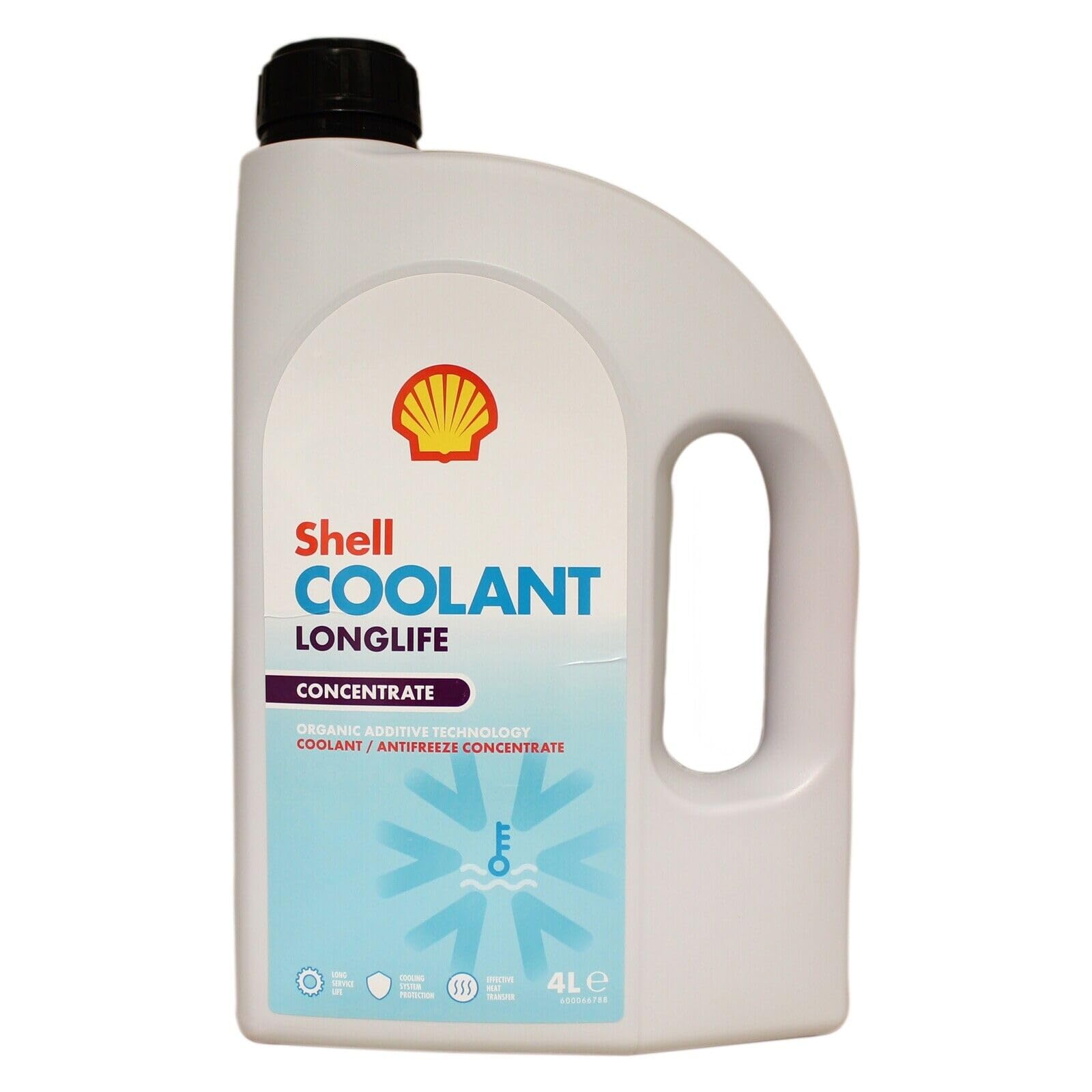 Shell Red Antifreeze Concentrate Longlife OAT Coolant 4 Litre 4L ...