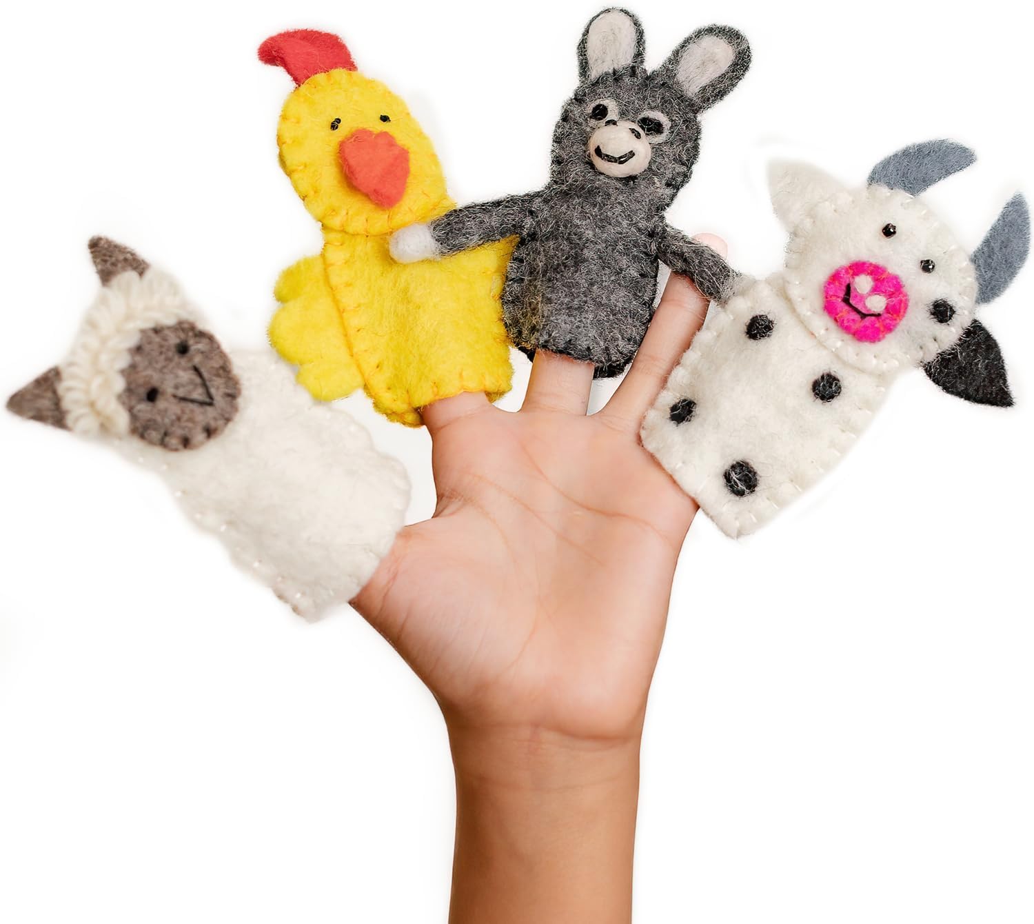 Amazon.com: The Puppet Company African Finger Puppets Set of 6 : Toys ...