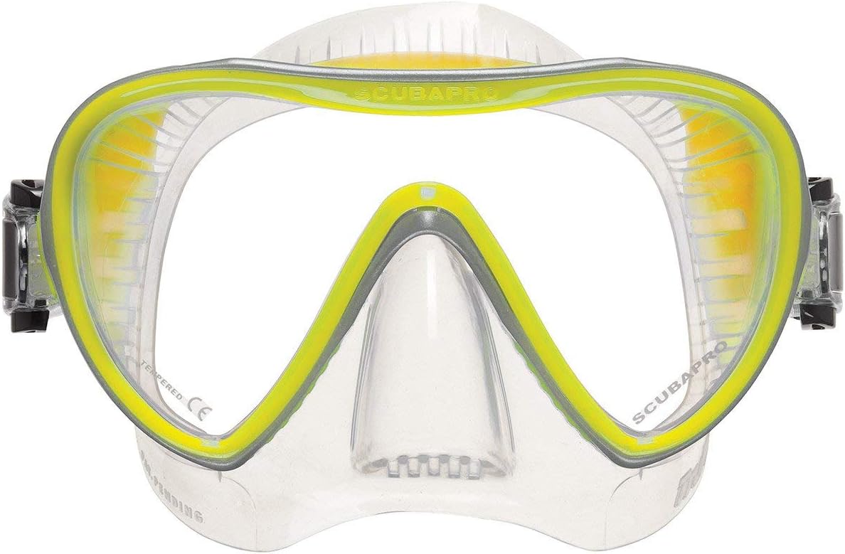 Amazon.com : SCUBAPRO Synergy 2 Single Lens Scuba Diving Mask (Clear ...