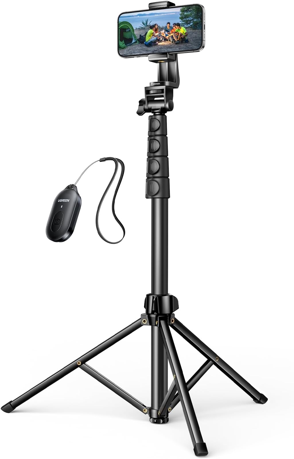 YOTOCversion 1,7 Meter/67 Zoll Handy stativ und Bluetooth Selfie Stick ...